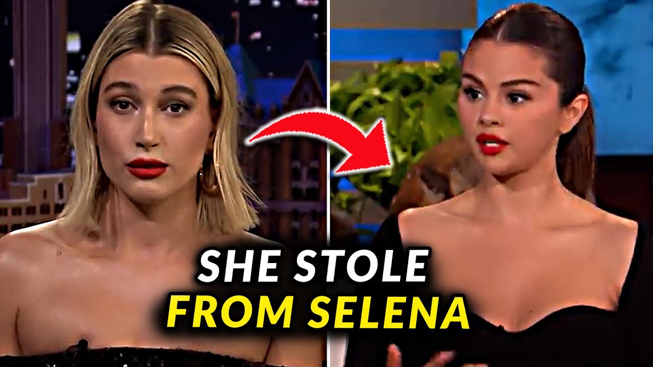Hailey Bieber Exposed For Copying Selena Gomez's Brand - YouTube