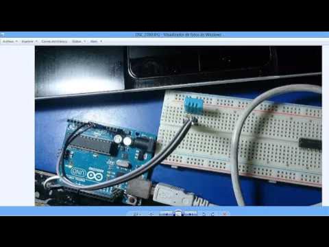 Comunicacion Serial con dos variables Arduino LabVIEW Sensor Temperatura Humedad DHT11 - YouTube