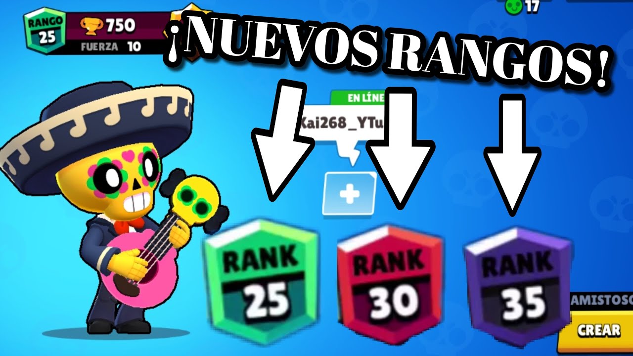 ¡NUEVOS RANGOS Y COLORES! SUBIENDO POCO A 750🏆 RANGO 25 - YouTube