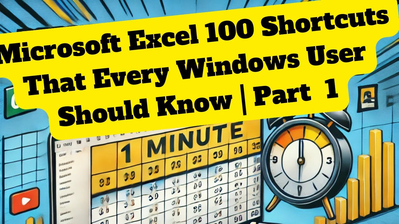 Microsoft Excel 100 Shortcuts That Every Windows User Should Know ...