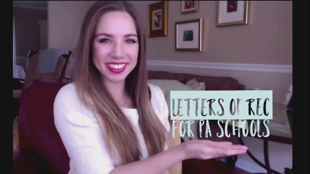 Letters Of Recommendation For PA Schools YouTube letters-of-recommendation-for-pa-schools-youtube