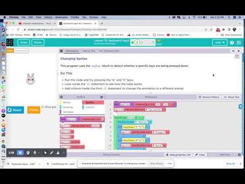 Code org Lesson 15 Level 2 Discoveries Unit 3 - YouTube