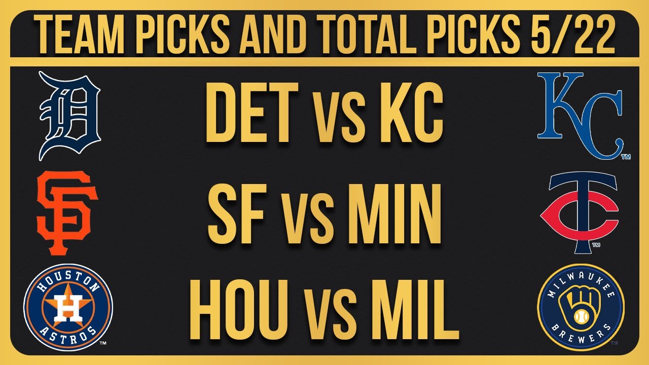 FREE MLB Picks Today 5/22/23 Baseball MLB Picks and Predictions - YouTube