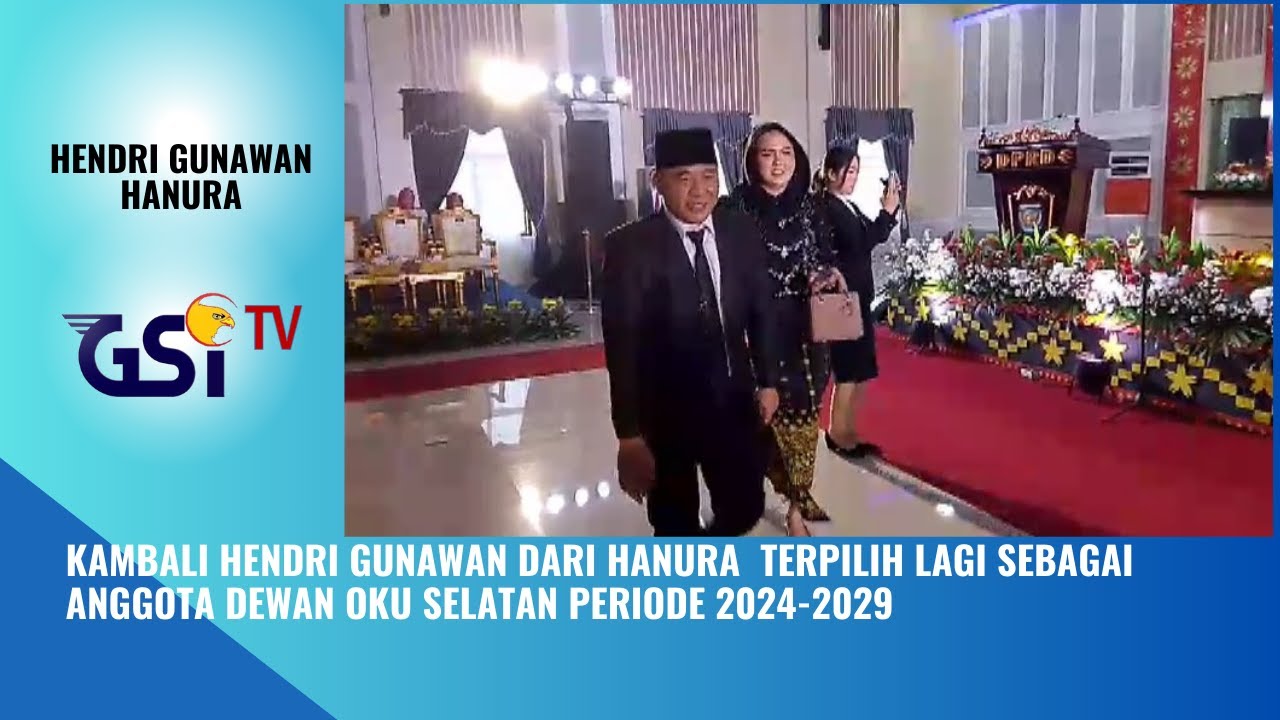 OKU SELATAN - HENDRI GUNAWAN DARI HANURA KEMBALI DI PERCAYA MASYARAKAT ...