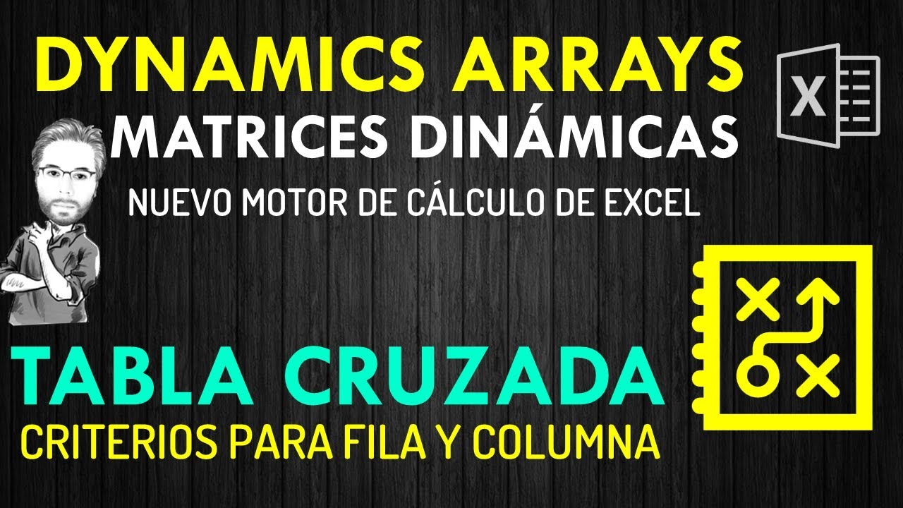 (DA) Crear tabla cruzada con criterios para fila y columna - YouTube
