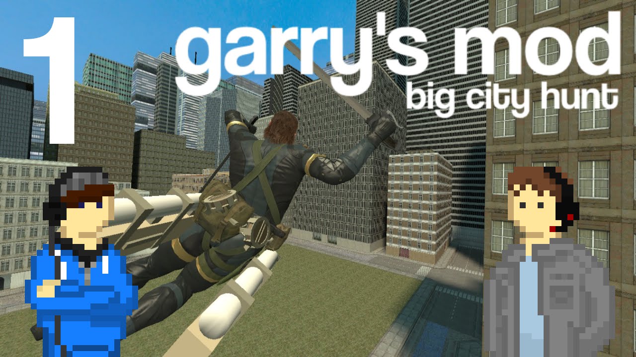 Garry's Mod: Big City Hunt: Sniper Spot - PART 1 - Blaster Bros. Battle ...