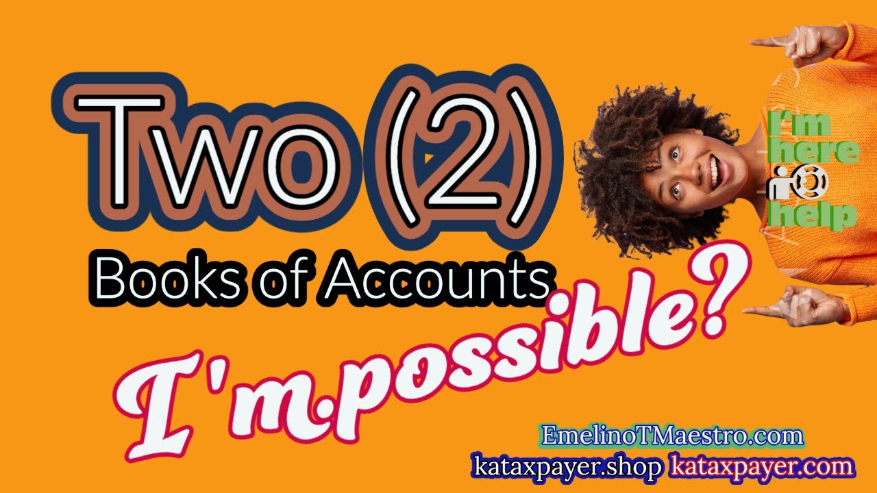 Two sets books of accounts tax accounting entries tax basis financial ...