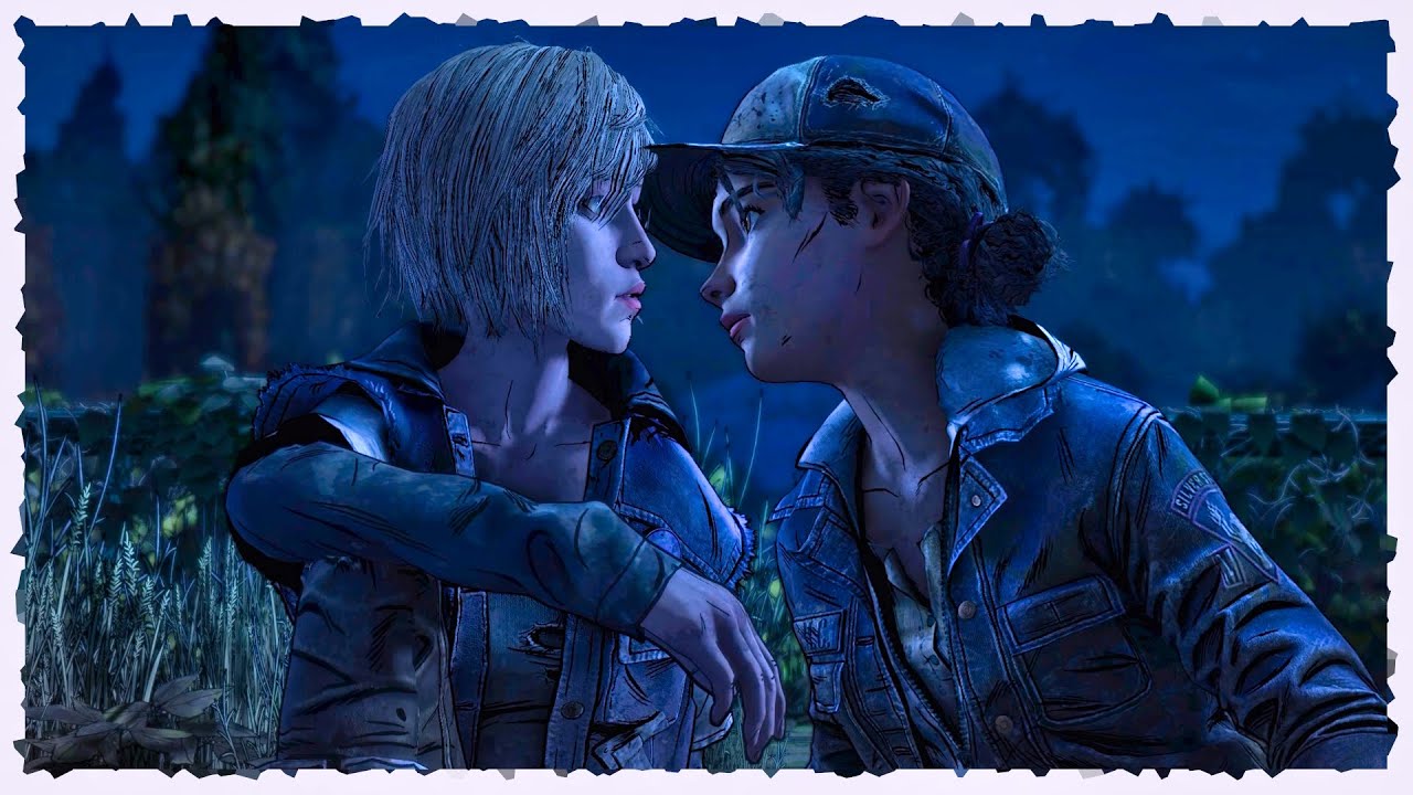 The Walking Dead: The Final Season - Clementine And Violet Kissing ...