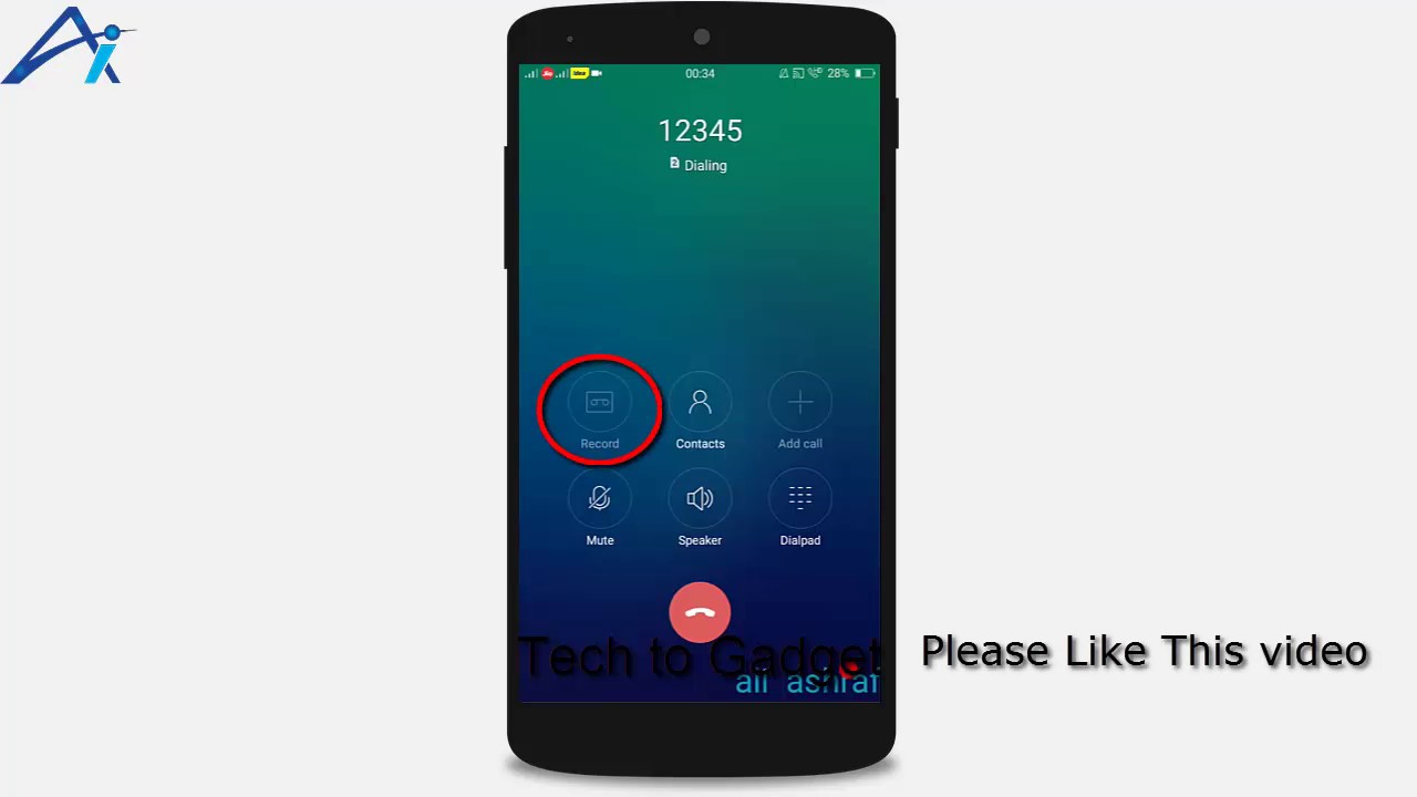 Hindi | हिंदी Oppo F1s call recording future without app - YouTube