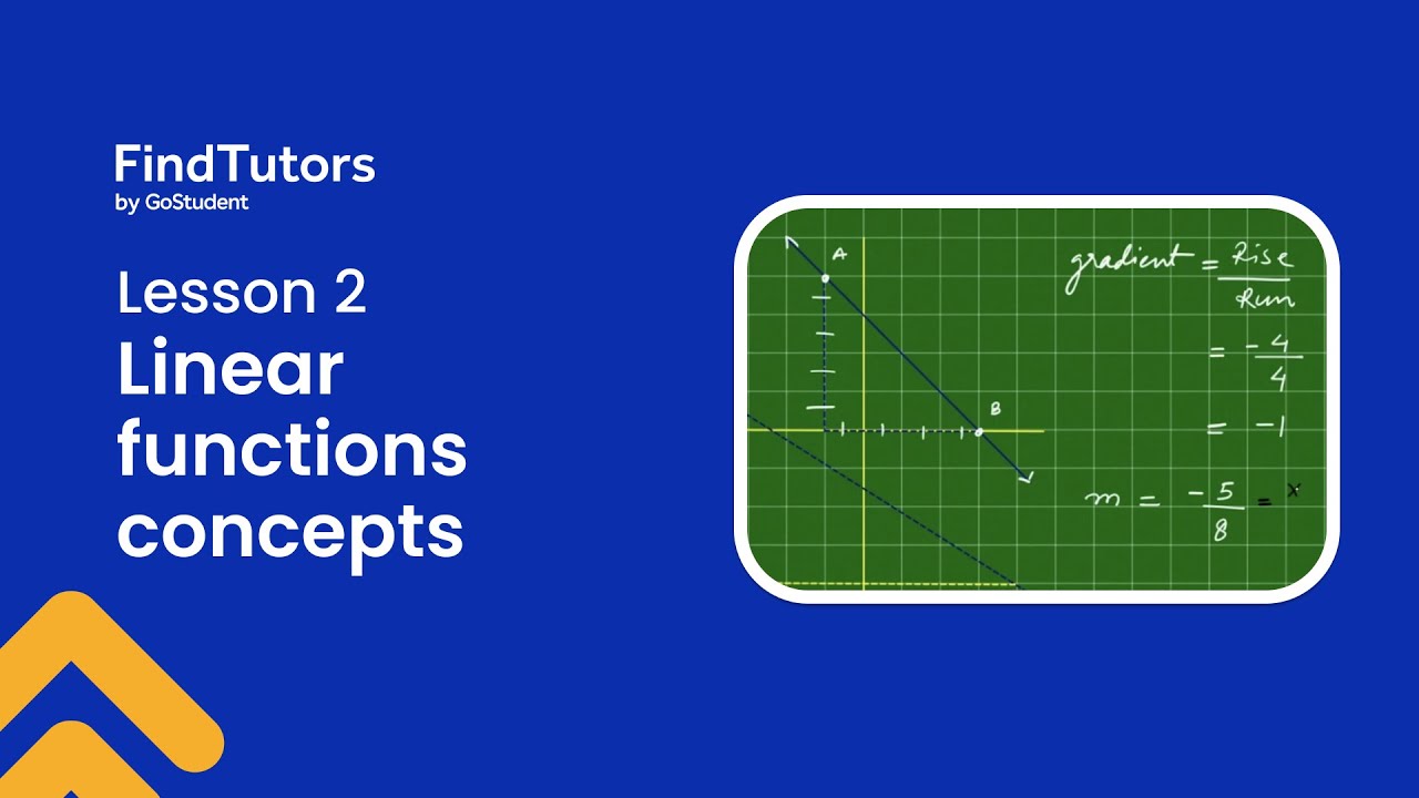 Linear Function Concepts YouTube Linear Function Concepts YouTube