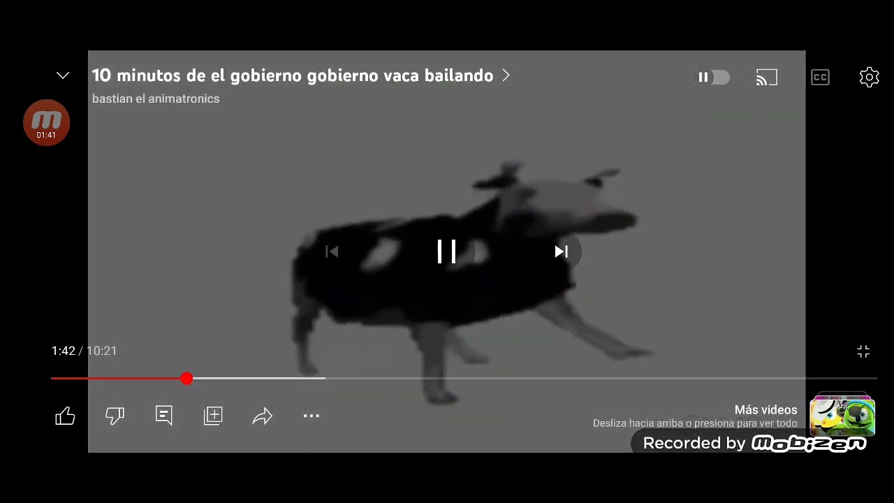 La vaca bailando video oficial 😏 - YouTube