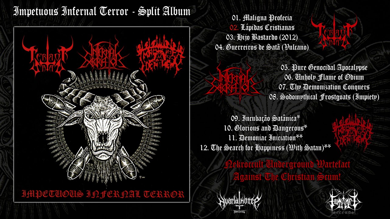 TERROR SATAN / INFERNAL EXECRATOR / IMPETUOSO DESDÉM - Impetuous ...