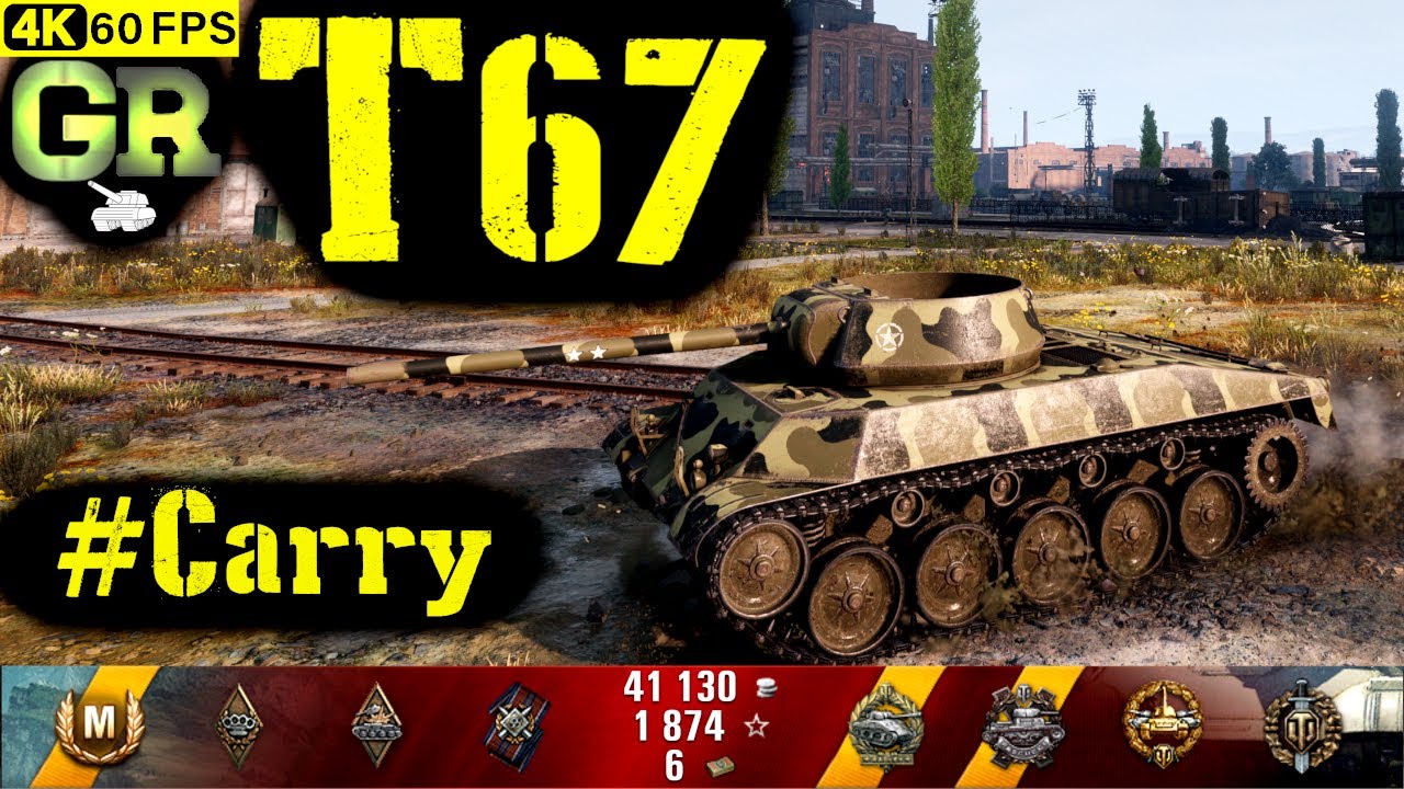 World of Tanks T67 Replay - 8 Kills 2.1K DMG(Patch 1.4.0) - YouTube