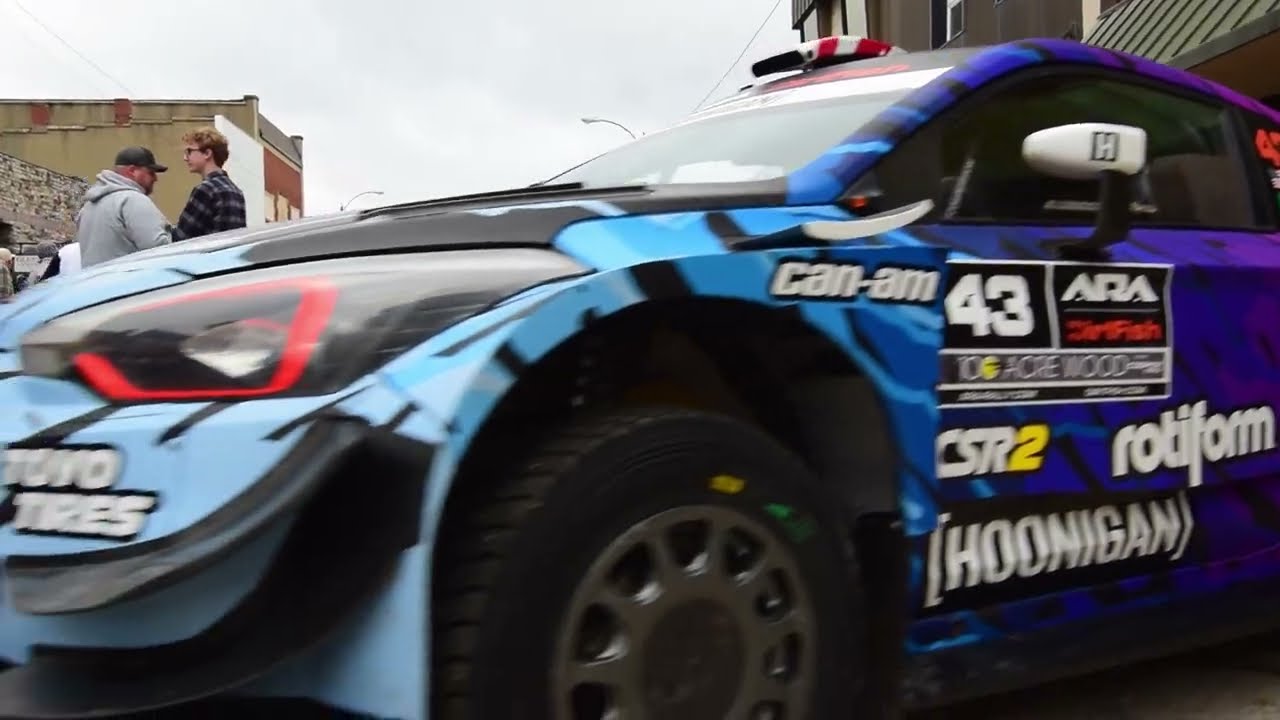 Ken Block Hits Deer 100 Acre Wood Rally Stage Twelve 3-19-2022 - YouTube