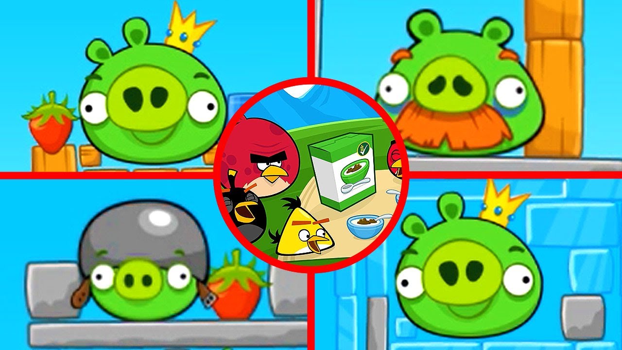 Angry Birds Breakfast 1,2 And 3 - All Bosses (Boss Fight) 1080P 60 FPS ...