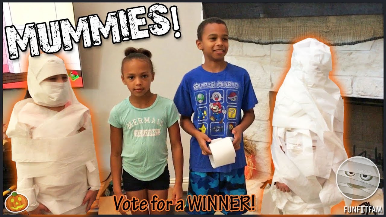 MUMMY WRAP CHALLENGE! | YOU DECIDE WHO WINS! 🏆 - YouTube