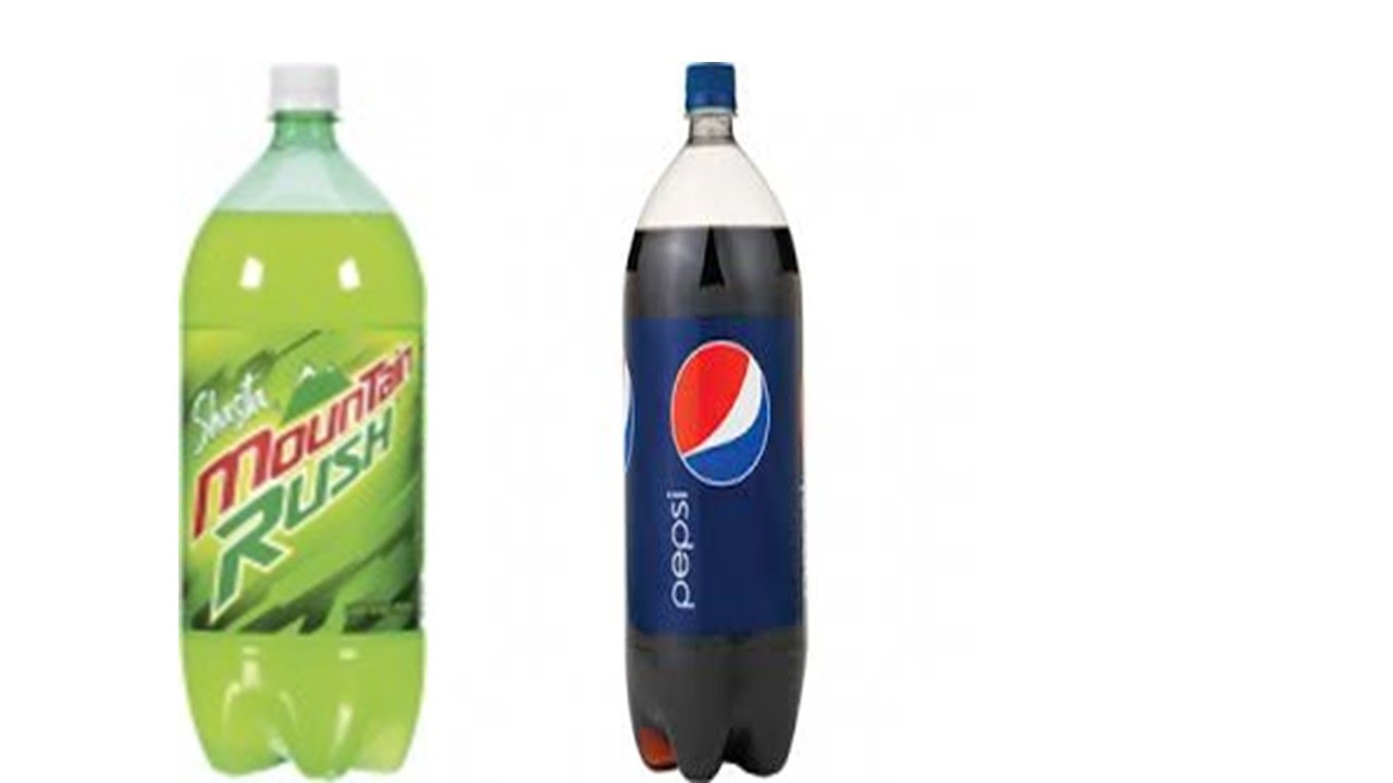 mixing two sodas: pepsi mixed with dollar store shasta mountain rush ...