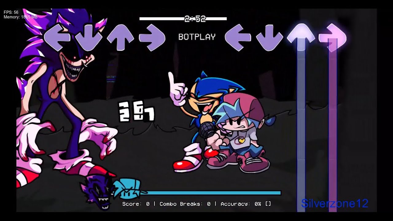 Friday Night Funkin The Fighters Cover SRR Sonic and BF - YouTube