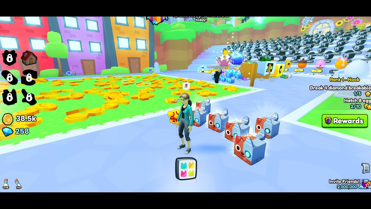 boosting my pets and leveling up - YouTube