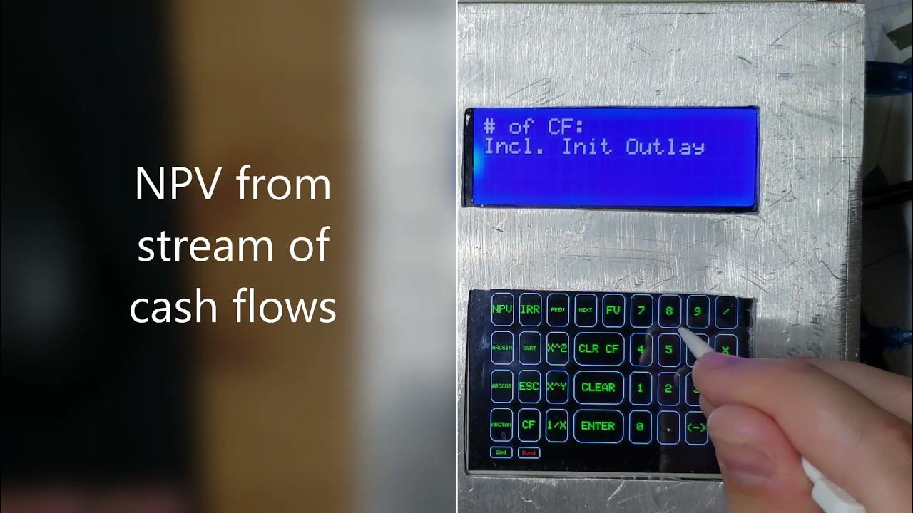 Arduino Touch Screen Financial Calculator - YouTube
