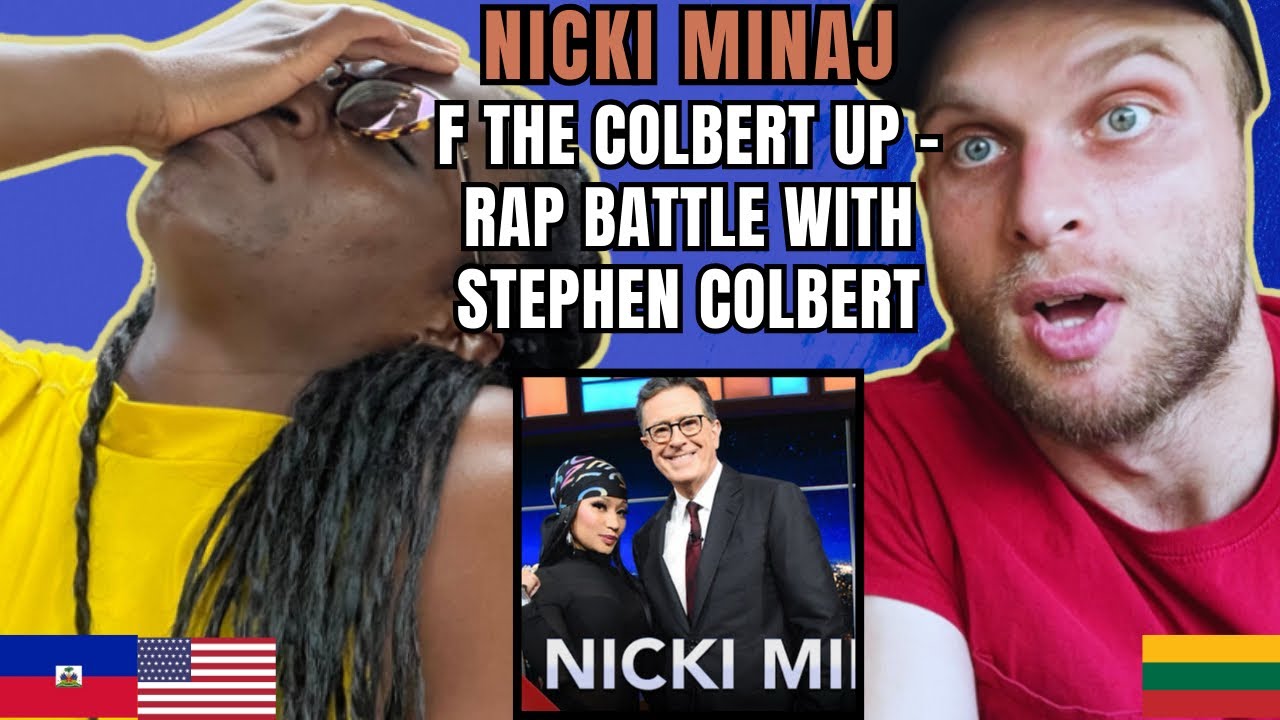 REACTION TO “F The Colbert Up” - Nicki Minaj’s Rap Battle With Stephen ...