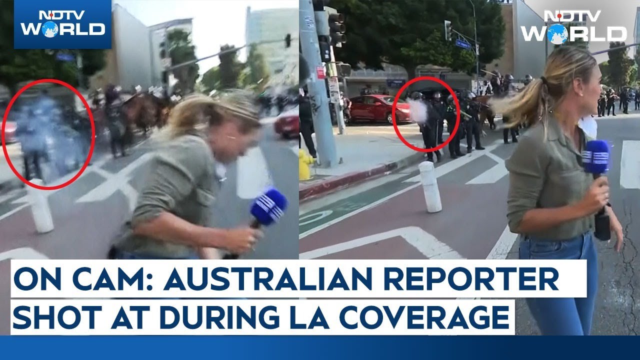 LA Riots | Australian Reporter Shot At While Covering Los Angeles ...