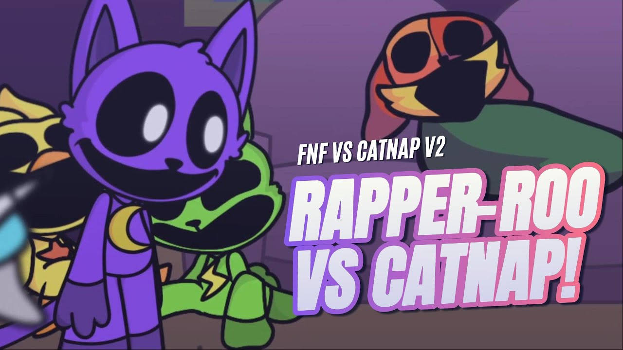 Boyfriend & Rapper-Roo Vs CatNap – Friday Night Funkin | Part 1 - YouTube