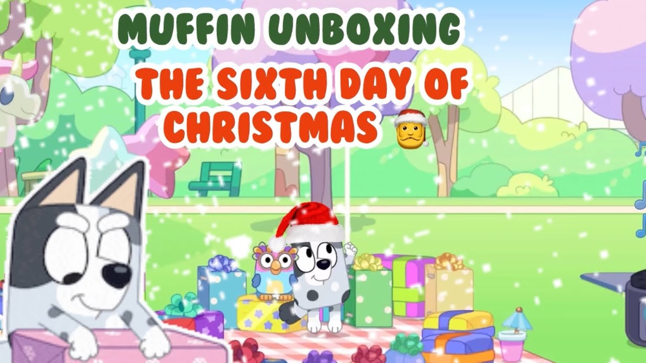 Muffin gets a CHRISTMAS TREEHOUSE? | Muffin Unboxing The 6th Day of ...