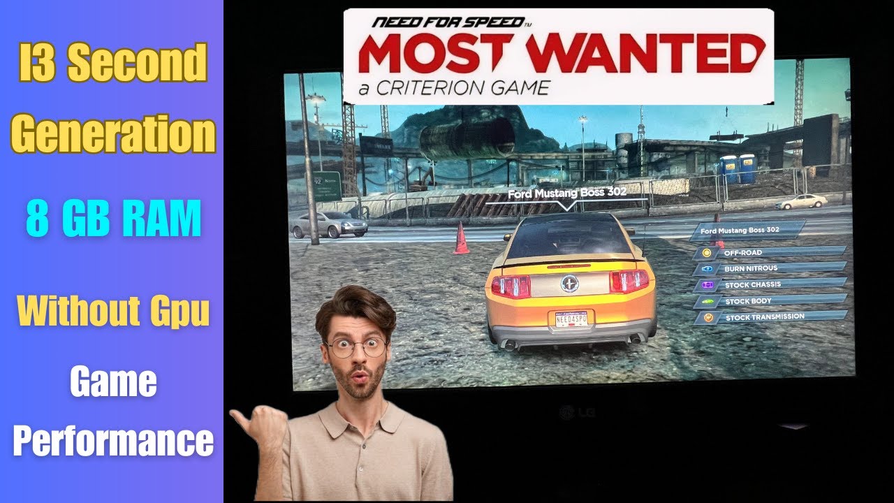 NFS Most Wanted 2012 tested on i3 2nd Generation without graphics card ...