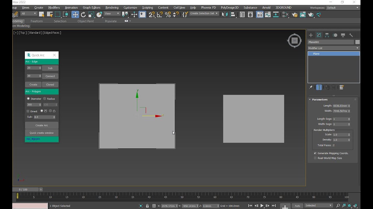 Create Fast Arcs In 3ds Max YouTube Create Fast Arcs In 3ds Max YouTube
