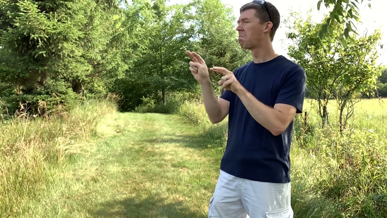 Nature Walk part 1, for kids (ASL) - YouTube