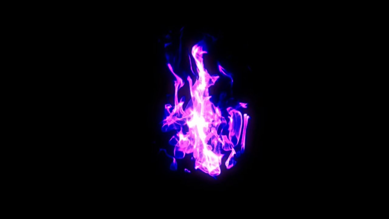 Green Screen and Black Screen Purple Fire video effects - YouTube