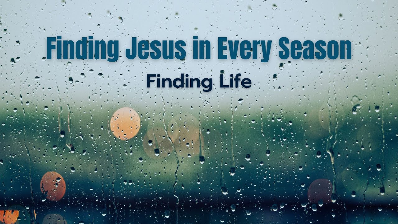 Finding Jesus in Every Season: Week 3 Finding Life - YouTube