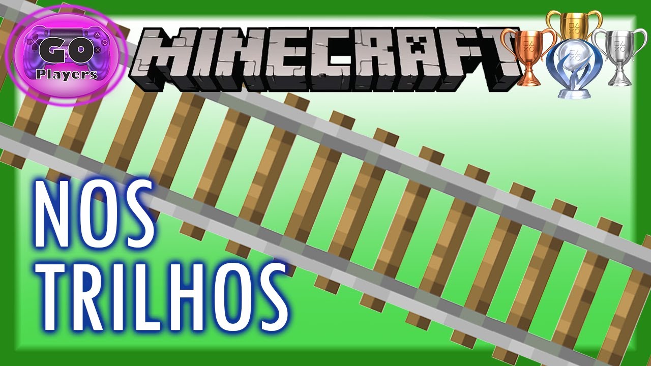 Minecraft - Troféu Nos Trilhos - On A Rail - YouTube