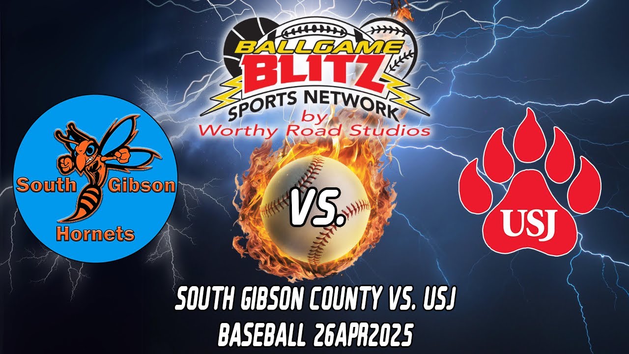 South Gibson County vs USJ Baseball 26APR2025 - YouTube