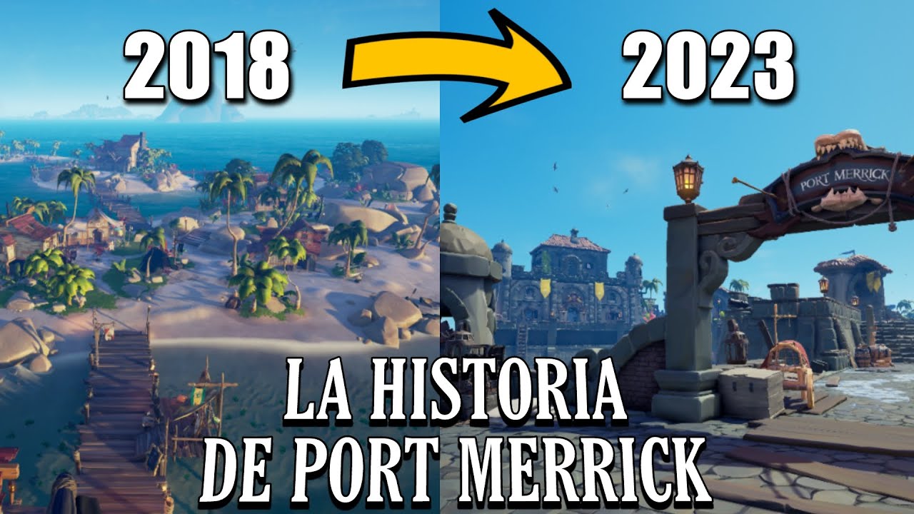 TODA LA HISTORIA DE PORT MERRICK EN SEA OF THIEVES-Scred - YouTube