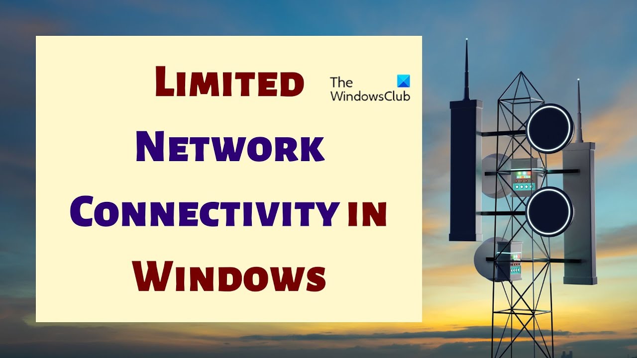 Limited Network Connectivity in Windows 11/10 - YouTube