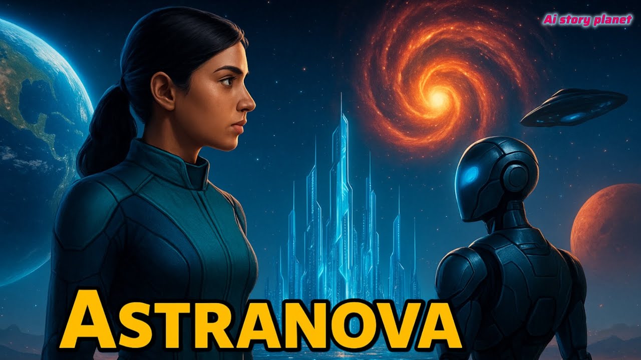 Astranova: Ek Bhavishya Ki Duniya | AI Sci-Fi Kahani | Leera aur Wormhole Ka Rahasya |#ai # ...