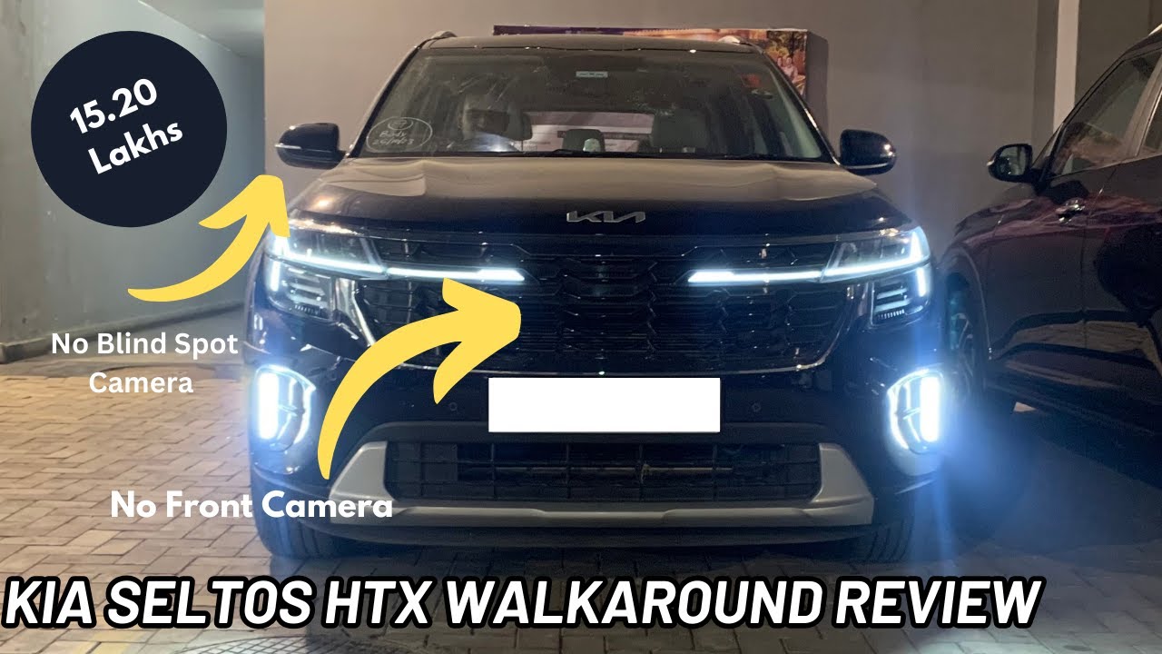 Kia Seltos HTX Facelift Walkaround Review - Stylish and Feature-Packed ...