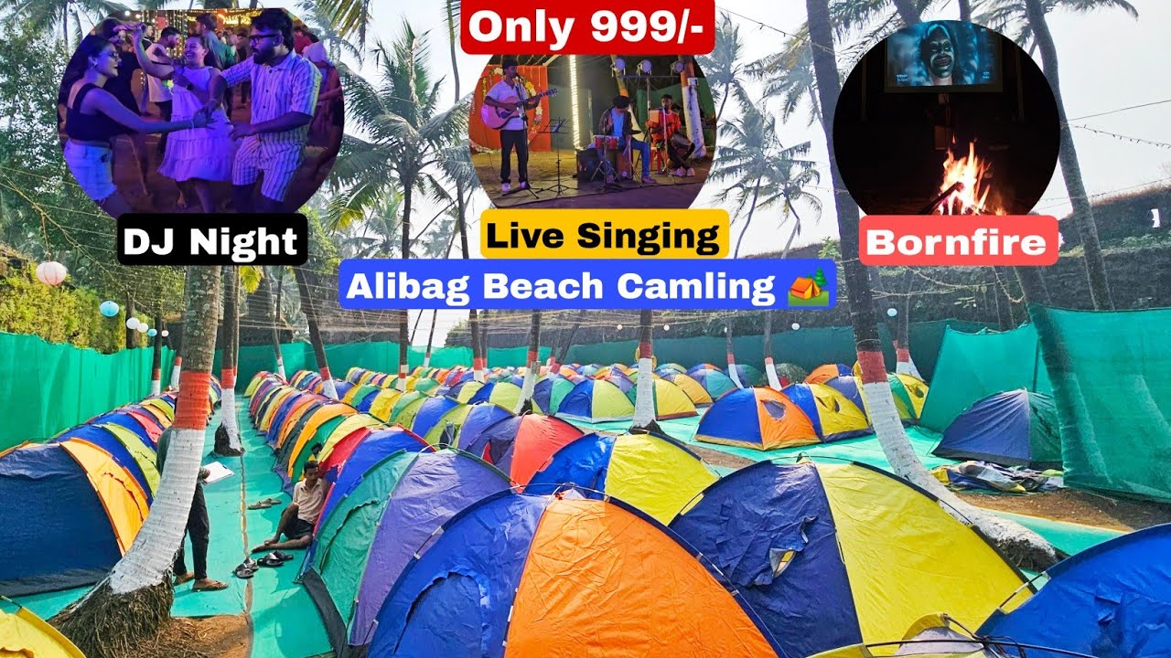 Alibag Beach Camping | Best Camping Near Mumbai | 2024 @Rs999 Pp ...
