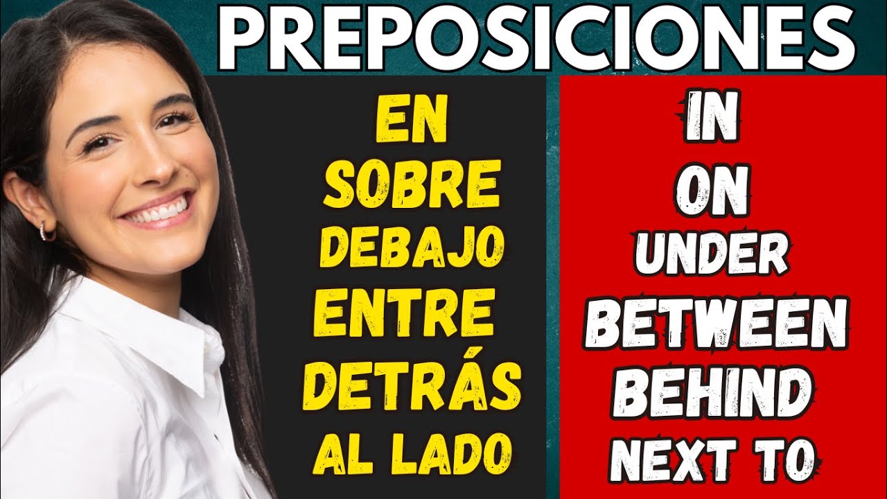 Preposiciones en Ingles IN, ON, UNDER, BETWEEN, BEHIND, BESIDE, IN ...