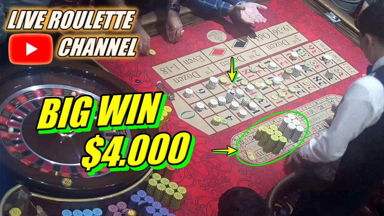 🔴LIVE ROULETTE |🚨 Watch Biggest Win 💲4.000 In Casino Las Vegas 🎰 ...