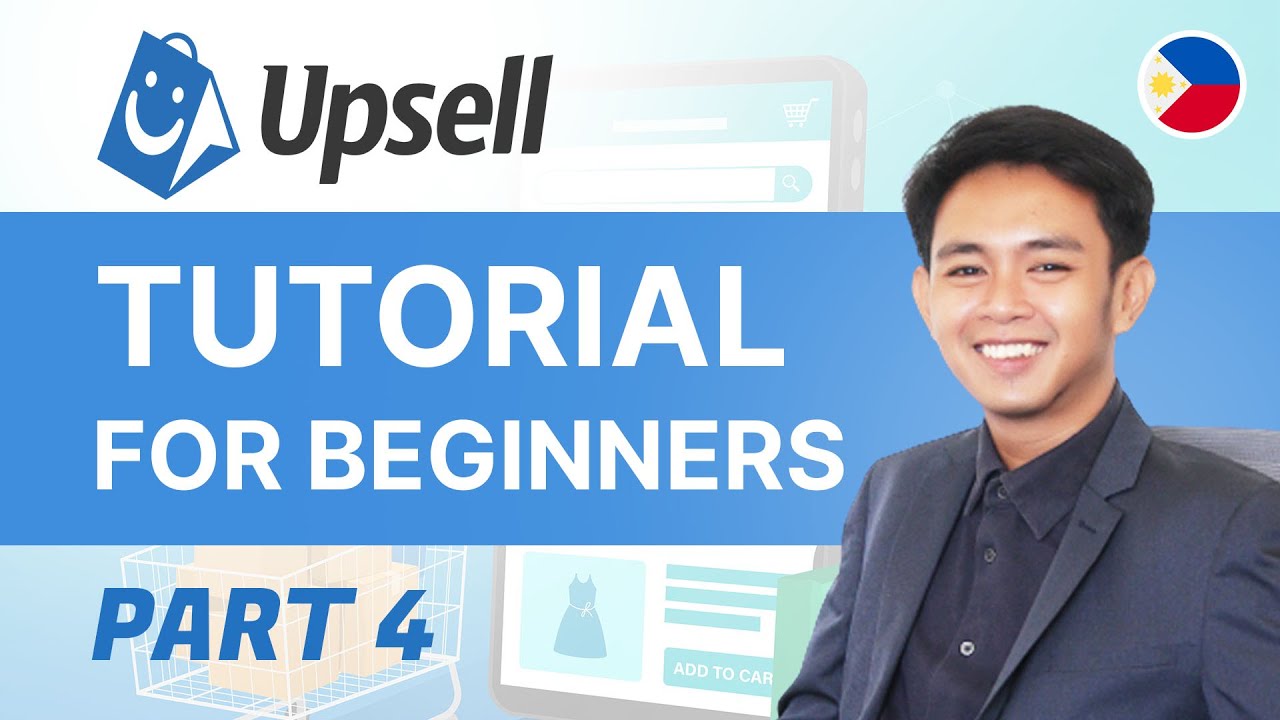 Upsell - Create your Ecommerce Website - Tutorial Beginner Part 4 - Tagalog (Customer Orders ...