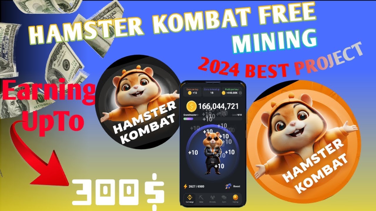 Hamster Kombat mining app || 100% verified 2024 project || how to join hamster Kombat - YouTube