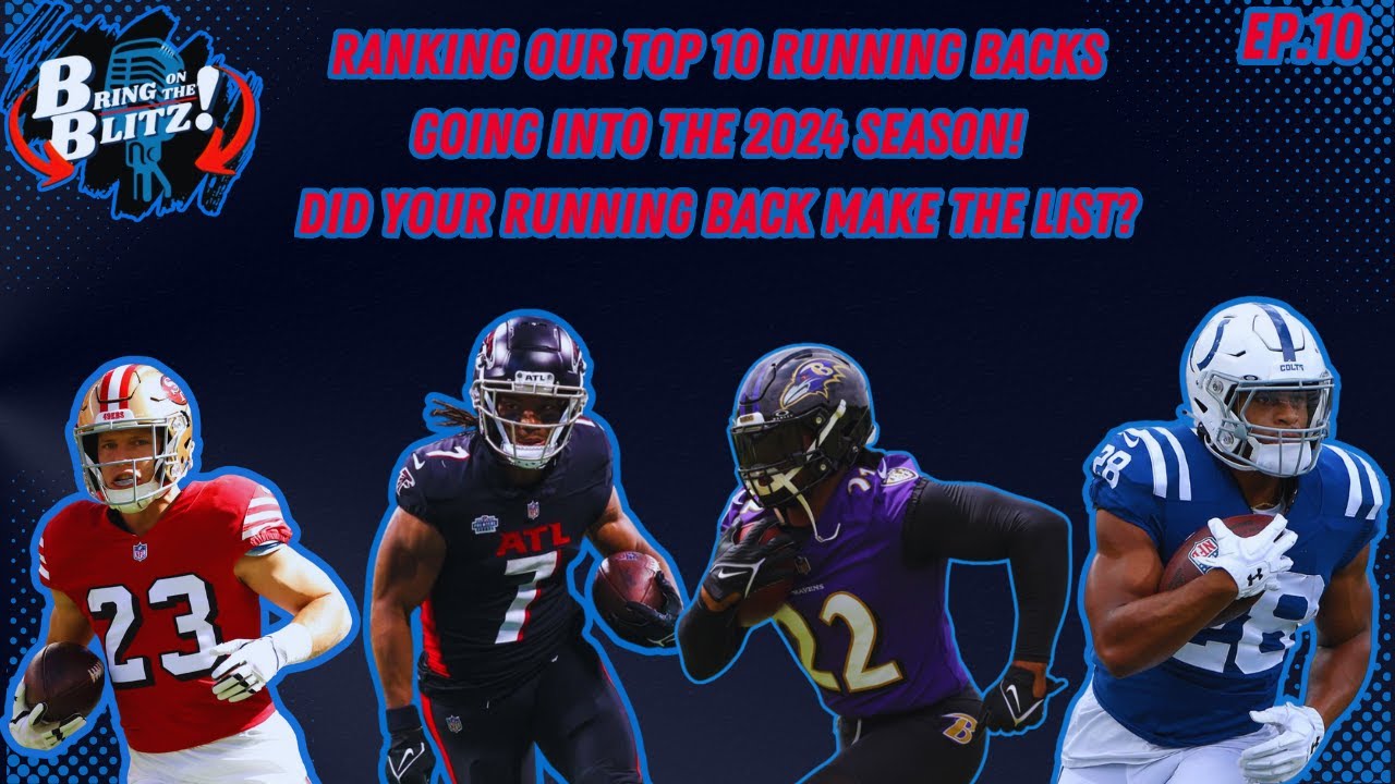 Breaking Down the Best: Top 10 Running Backs for 2024 - YouTube