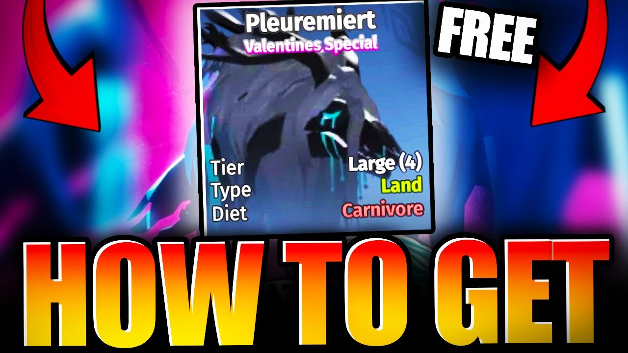 How To GET PLEUREMIERT SHOWCASE In CREATURES OF SONARIA VALENTINES ...