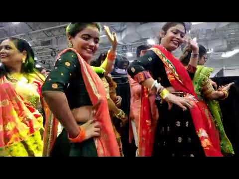 Kirtidan Gadhvi || New Jersey USA America - Non Stop Garba Dandiya Rass - Nisha Barot - Geeta ...