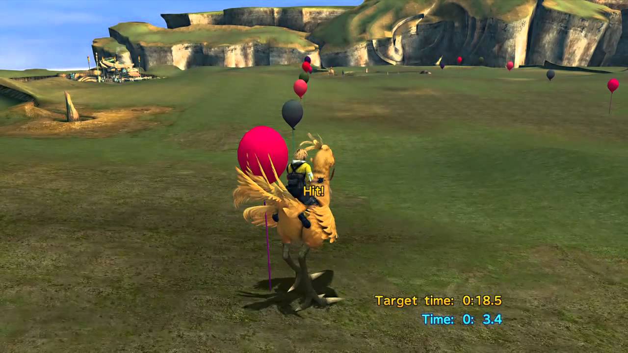 Ffx chocobo training fail - YouTube