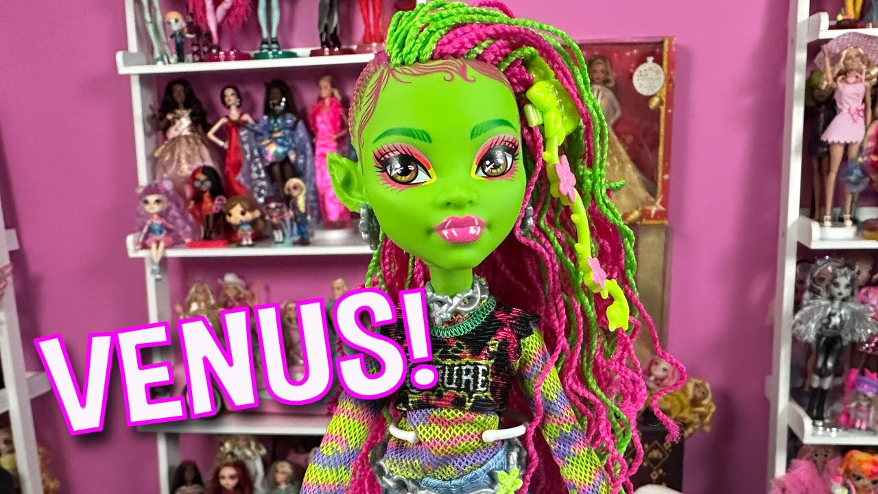 Monster High Venus McFlytrap G3 Doll - Amazing! - YouTube