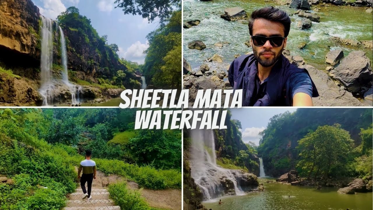 Best Place near Indore || Sheetla Mata Waterfall Indore - YouTube